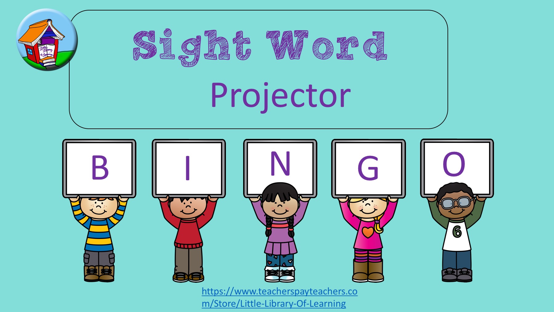 Making Sight Words Fun with Online BINGO - Little Library of Learning