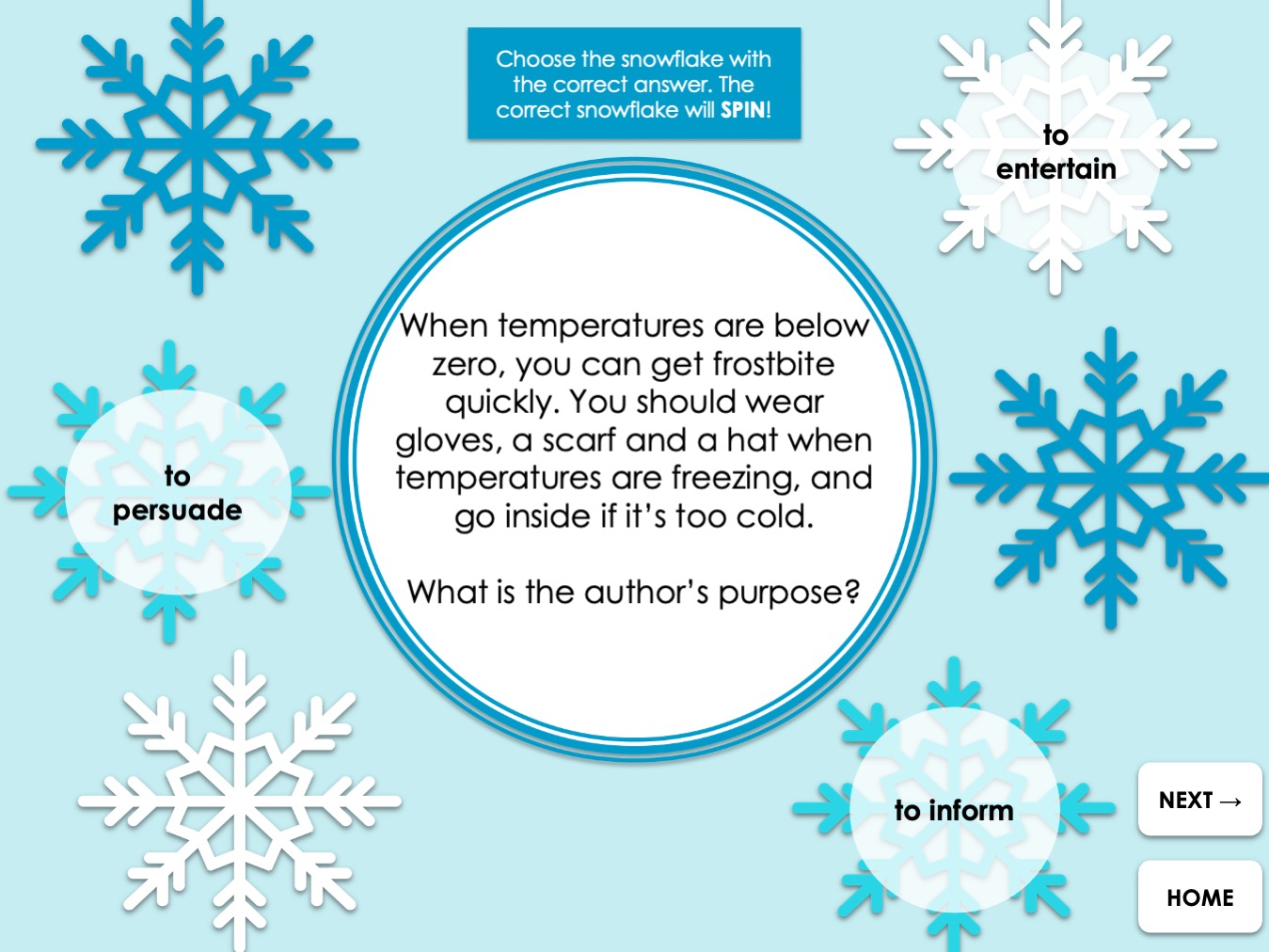 Wintery Weather? Warm Up Those Reading Comprehension Skills! - Little ...