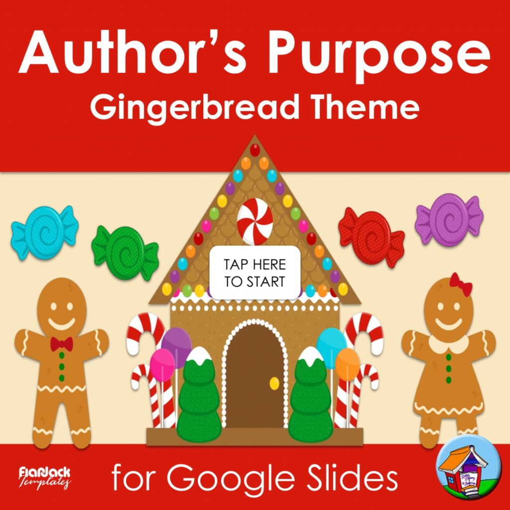 Gingerbread Men in the Library - Little Library of Learning
