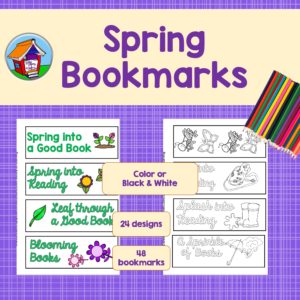 Springtime Activities in the Library - Little Library of Learning