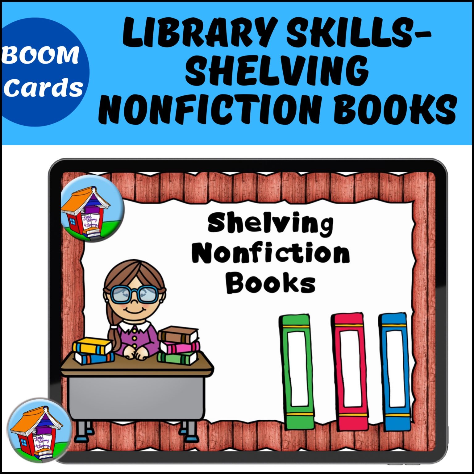 How to Have Fun Shelving Books in the Library - Little Library of Learning